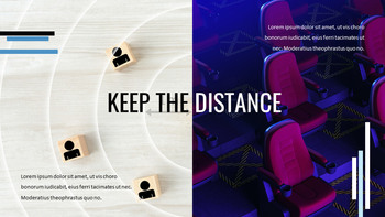 Social distancing Interactive Google Slides