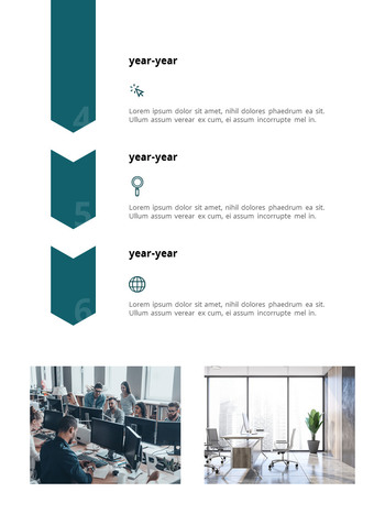 Simple Annual Report Theme PT Templates