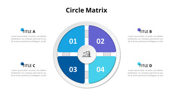 Circle Matrix Analysis Diagram