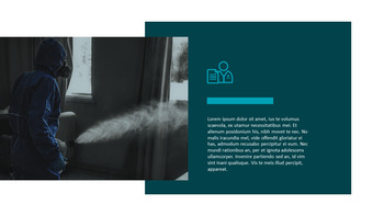 Corona Pandemic Theme Presentation Templates