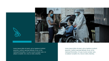 Corona Pandemic Theme Presentation Templates