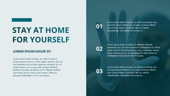 Corona Pandemic Theme Presentation Templates