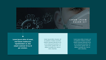 Corona Pandemic Theme Presentation Templates