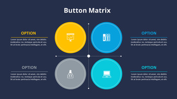 Matrix Infographic Diagram