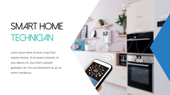 Smart Home PowerPoint Templates Design