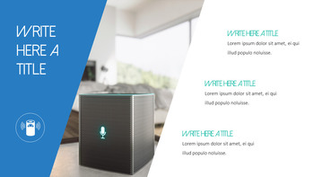 Smart Home PowerPoint Templates Design