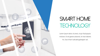 Smart Home PowerPoint Templates Design