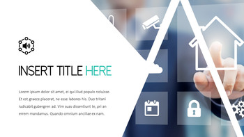 Smart Home PowerPoint Templates Design