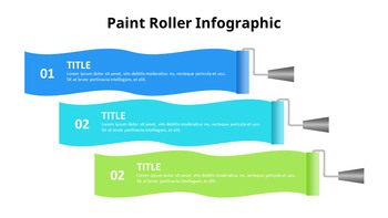 Three Text Box List Diagram