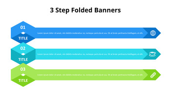 Three Text Box List Diagram
