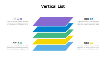 Vertical Block List Diagram