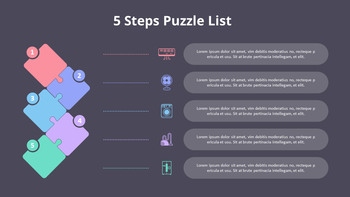 Vertical Block List Diagram