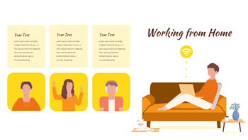 Working from Home Google Slides