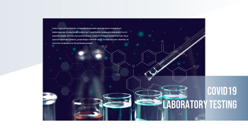 COVID19 Laboratory Testing Templates for PowerPoint