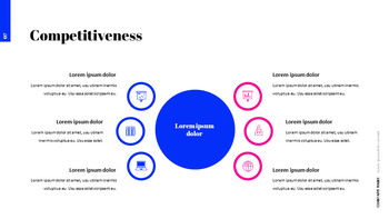 Simple Color Pitch Deck Template startup pitch deck ppt