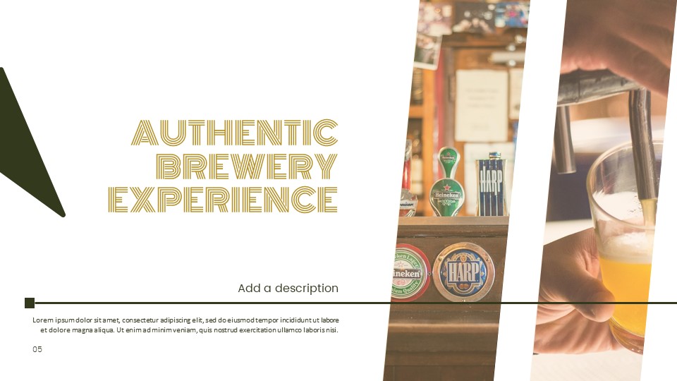Authentic Brewery Experience Google Slides Themes