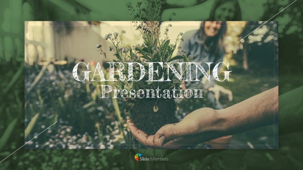 Gardening Google Slides Themes for Presentations
