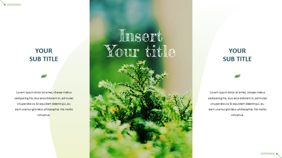 Gardening Google Slides Themes for Presentations