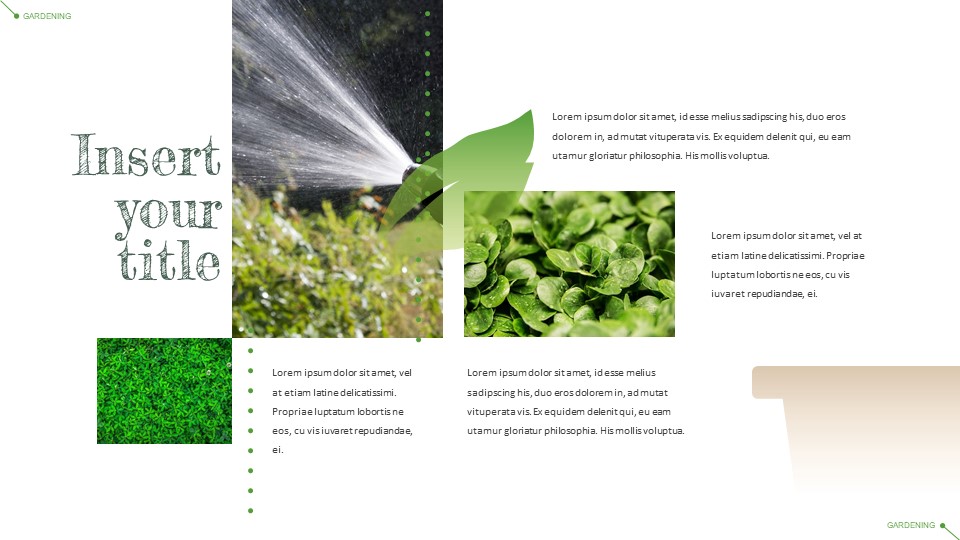 Gardening Google Slides Themes for Presentations