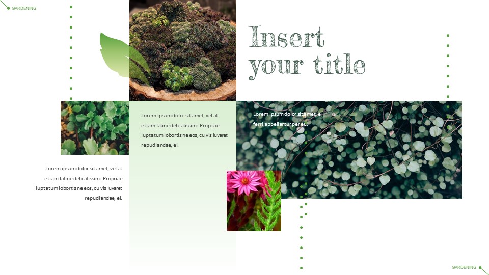 Gardening Google Slides Themes for Presentations