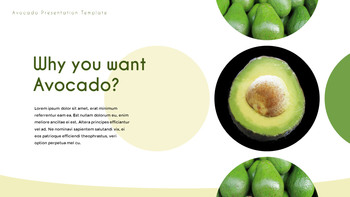 Avocado Presentation Design|Business|PPT Templates