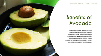 Avocado Presentation Design|Business|PPT Templates