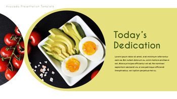 Avocado Presentation Design|Business|PPT Templates