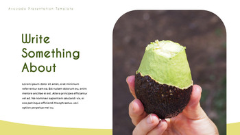 Avocado Presentation Design|Business|PPT Templates