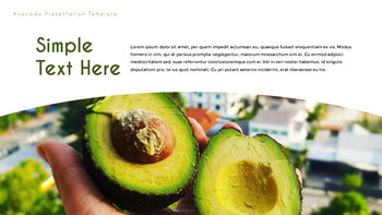 Avocado Presentation Design|Business|PPT Templates