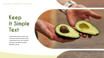 Avocado Presentation Design|Business|PPT Templates