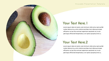 Avocado Presentation Design|Business|PPT Templates