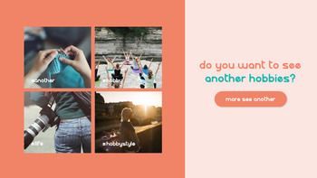 What Is Your Hobby? powerpoint template|Lifestyle