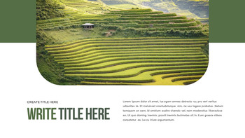 Rice Terrace power point powerpoint|Business|Templates