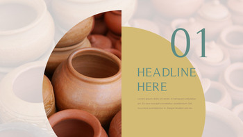 Pottery PowerPoint Format|Business|Templates