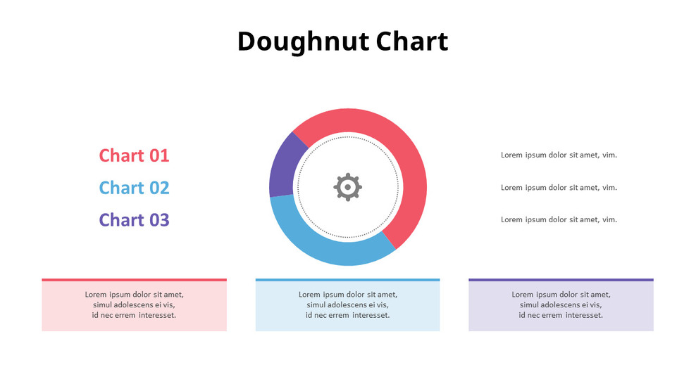 Donut Chart with 3 Divisions|Doughnut