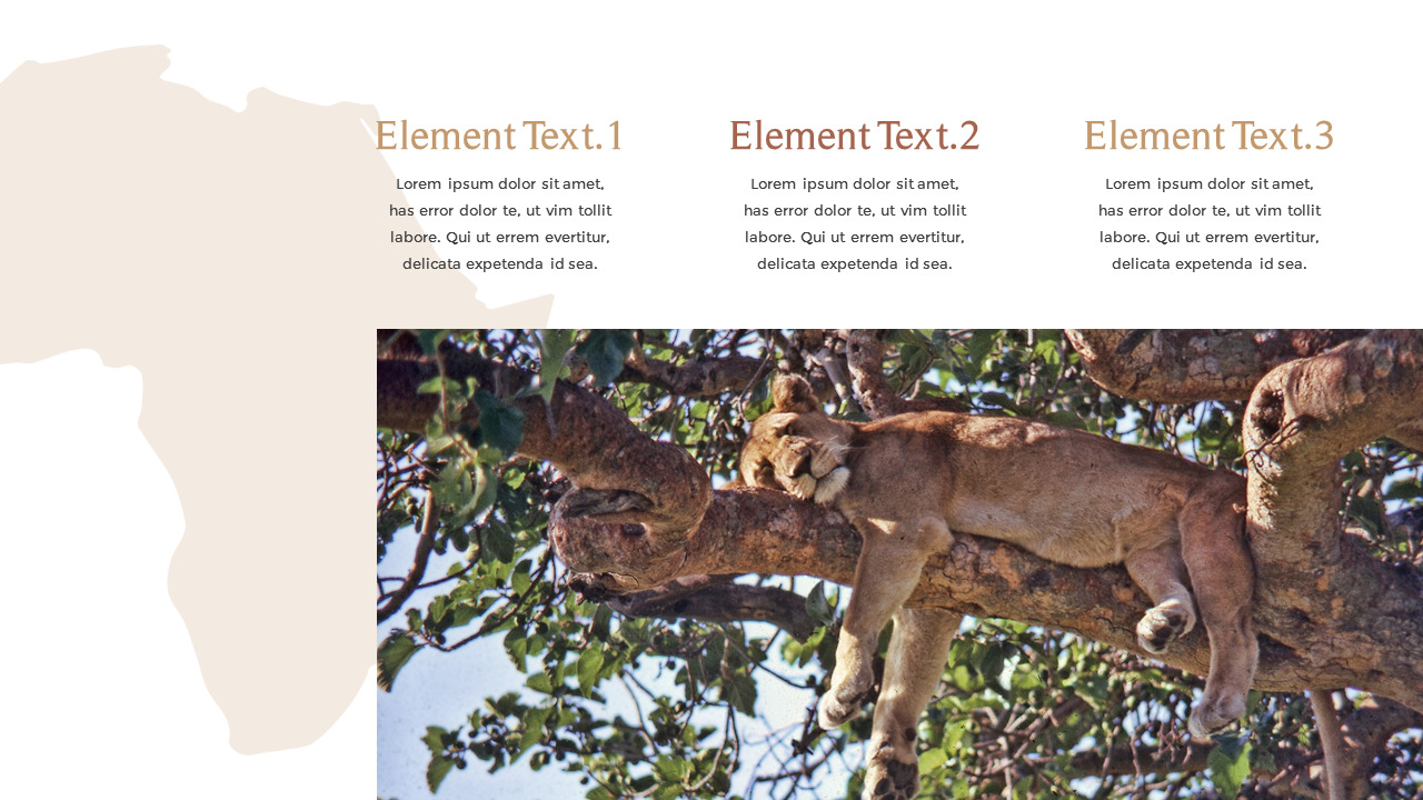Safari Animals presentation slides ppt|Lifestyle|Templates