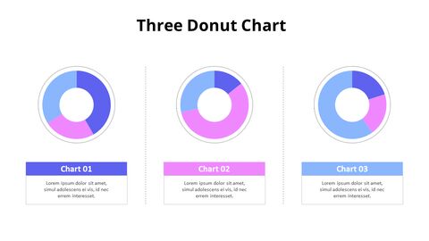Three Division Donut Chart|Doughnut
