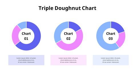 Three Division Donut Chart|Doughnut