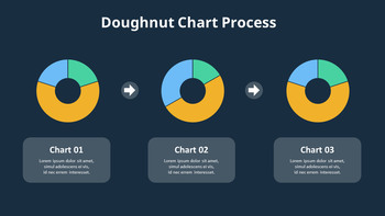 Three Division Donut Chart|Doughnut
