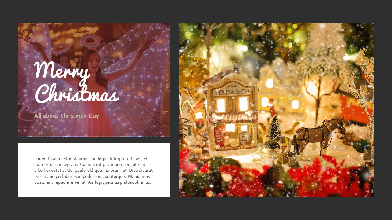 Christmas Day PPT Backgrounds|Lifestyle|Templates