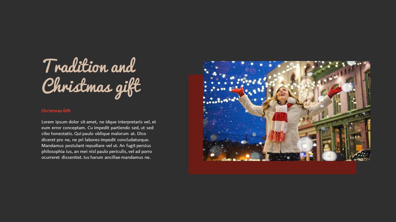 Christmas Day PPT Backgrounds|Lifestyle|Templates