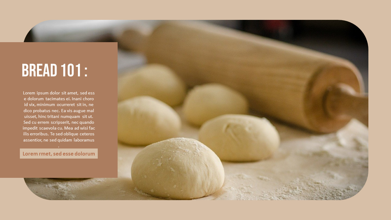 Homemade Bread PowerPoint deck Design|Business|Templates