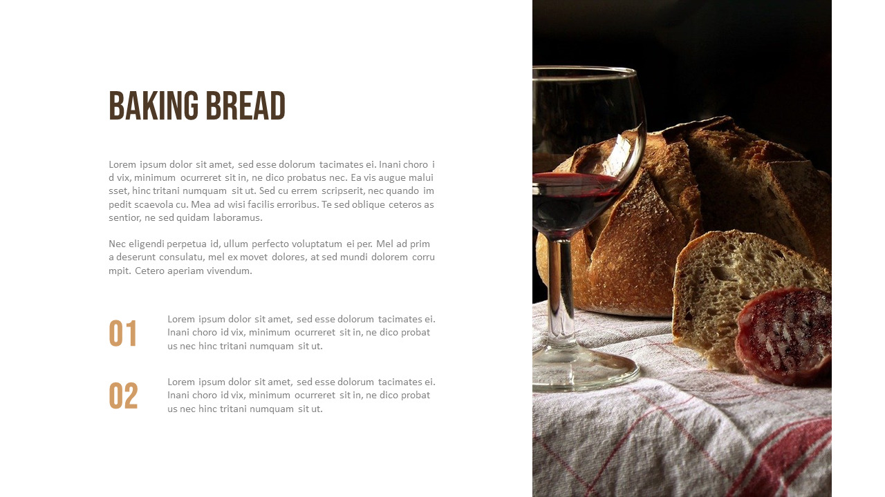 Homemade Bread PowerPoint deck Design|Business|Templates