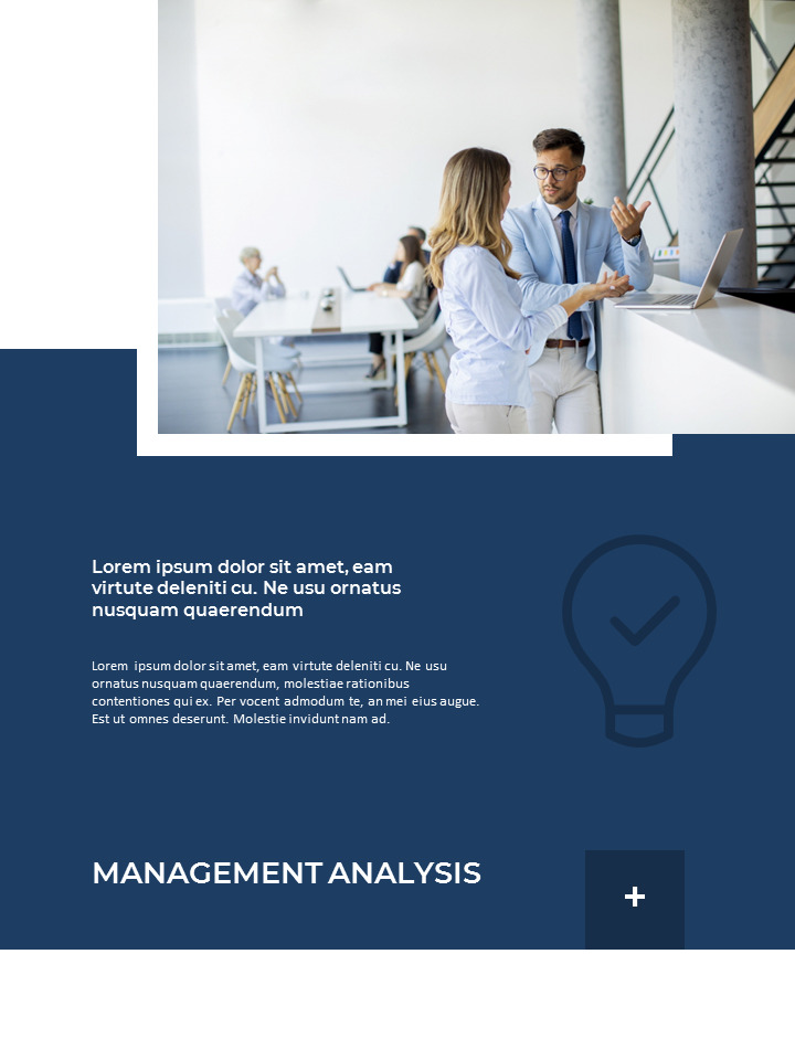 Rapport annuel Blue Layout Meilleur design de présentation