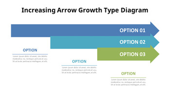 Arrow Process Diagram Slide