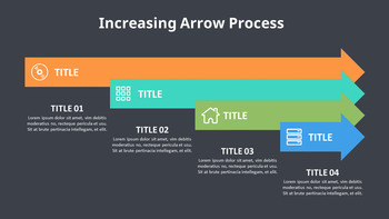 Arrow Process Diagram Slide