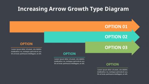 Arrow Process Diagram Slide