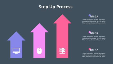 Bar Process Diagram Slide