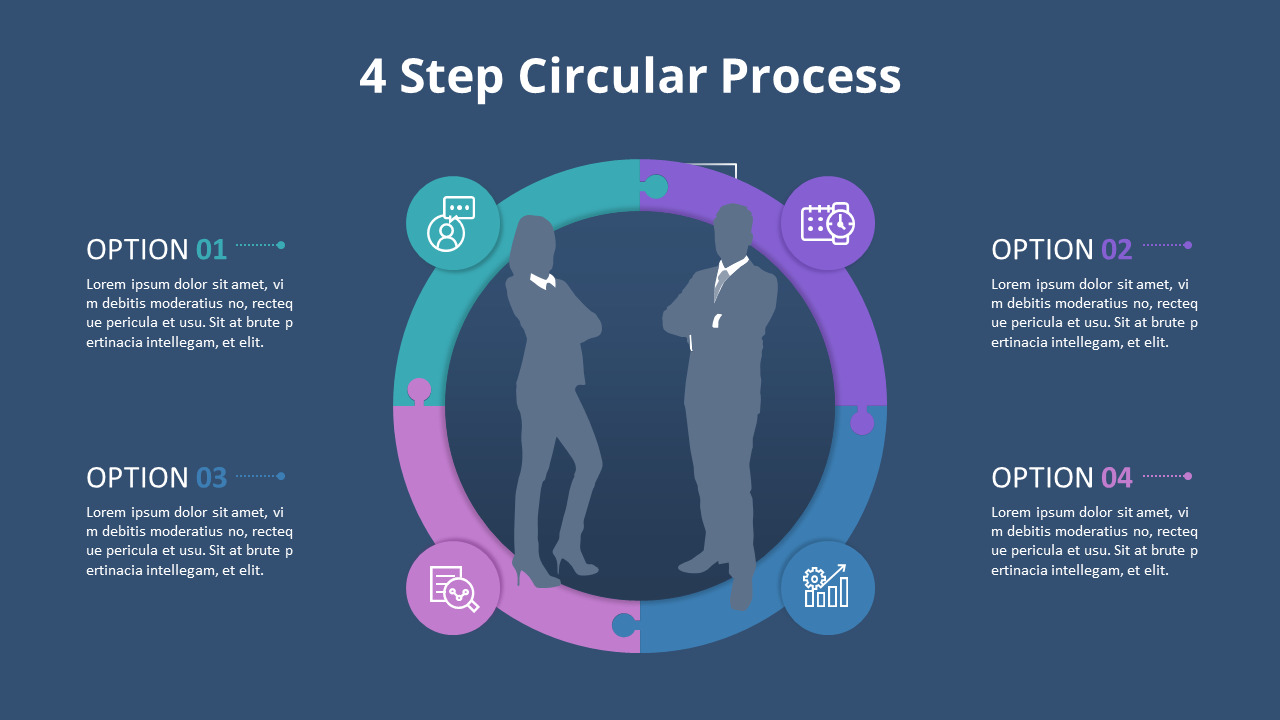Donut Cycle Process Template|Diagram