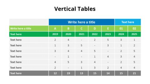 Project Table List|Diagram